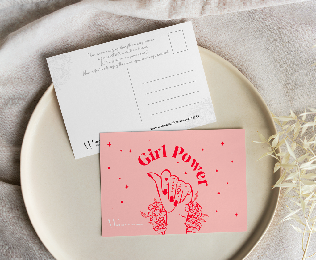 Postcard - Girl Power – Women Warriors UK